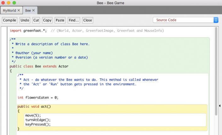 Java Game Making Tutorial with Greenfoot - Tech Camps | Bermotech