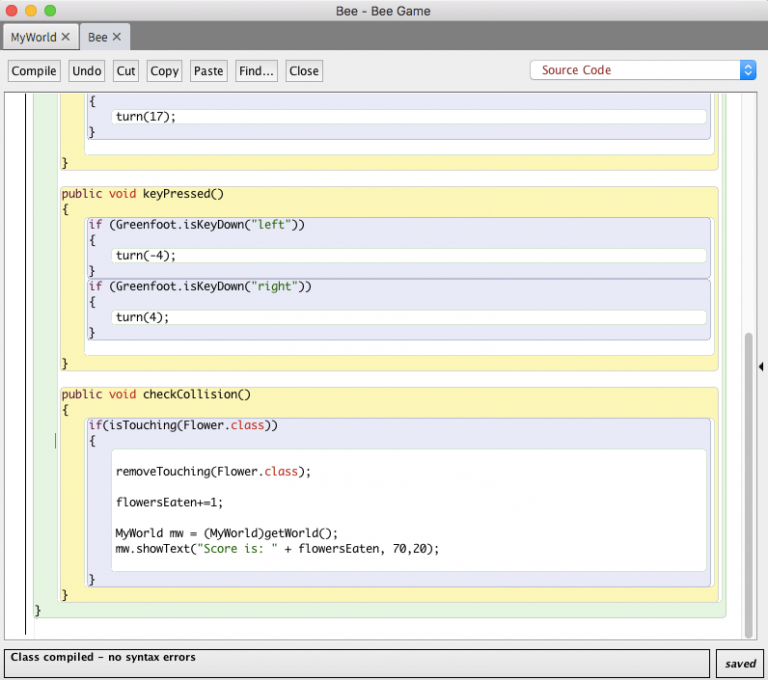 Java Game Making Tutorial with Greenfoot - Tech Camps | Bermotech