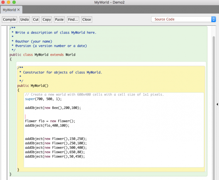 Java Game Making Tutorial with Greenfoot - Tech Camps | Bermotech
