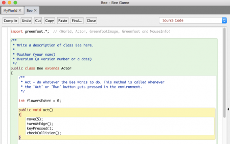 Java Game Making Tutorial with Greenfoot - Tech Camps | Bermotech