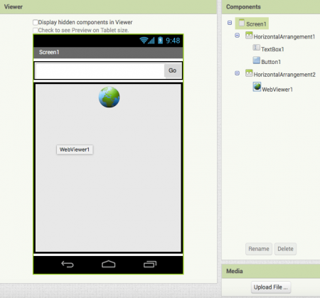 APP INVENTOR TUTORIAL – WEBVIEW | Bermotech